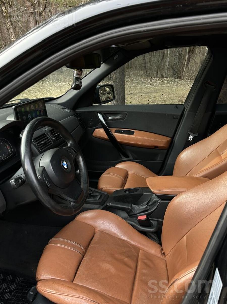Black BMW X3 2005 in Riga, with an engine capacity of 3.00 L and mileage of 331 thousand km for 4899 €, photo 11 on AUTOMOTO.COM.LV