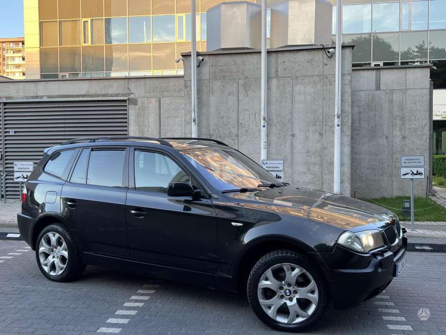 Melns BMW X3 2005 Viļņa, ar dzinēja tilpumu 2.00 L un nobraukumu 350 tūkst. km par 2950 €, foto 12 vietnē AUTOMOTO.COM.LV