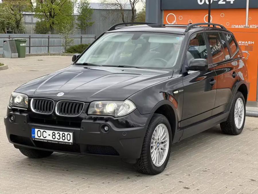 Черный БМВ Х3 2005 в Екабпилс, объемом двигателя 2.00 л и пробегом 267 тыс. км за 5600 €, фото 4 на AUTOMOTO.COM.LV