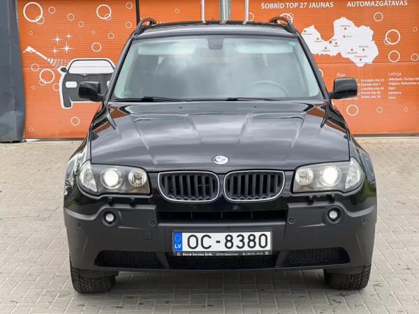 Melns BMW X3 2005 Jēkabpils, ar dzinēja tilpumu 2.00 L un nobraukumu 267 tūkst. km par 5600 €, foto 4 vietnē AUTOMOTO.COM.LV
