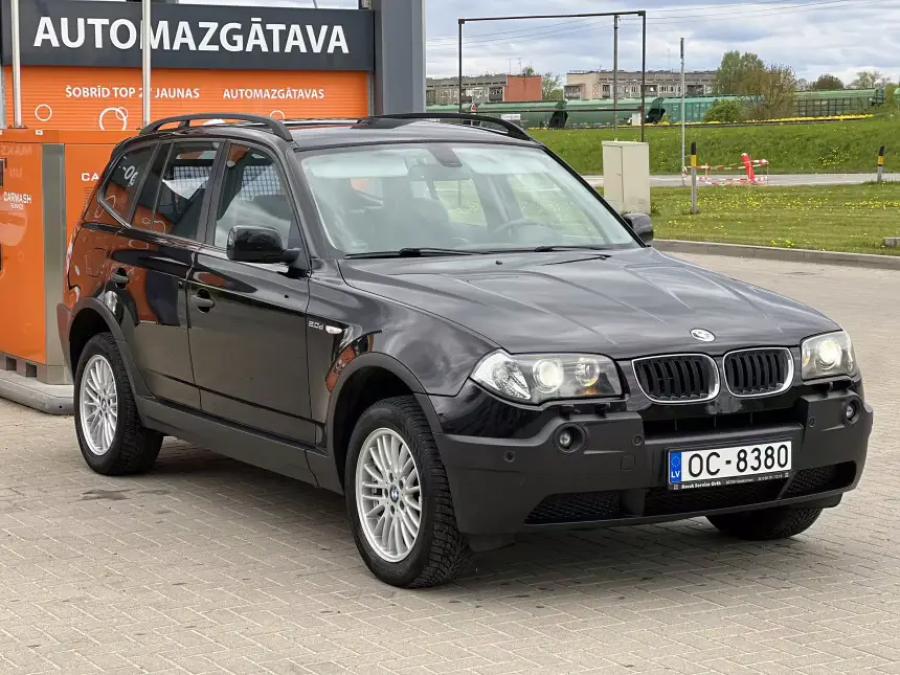 Черный БМВ Х3 2005 в Екабпилс, объемом двигателя 2.00 л и пробегом 267 тыс. км за 5600 €, фото 6 на AUTOMOTO.COM.LV
