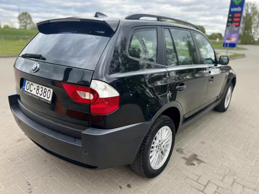 Черный БМВ Х3 2005 в Екабпилс, объемом двигателя 2.00 л и пробегом 267 тыс. км за 5600 €, фото 7 на AUTOMOTO.COM.LV