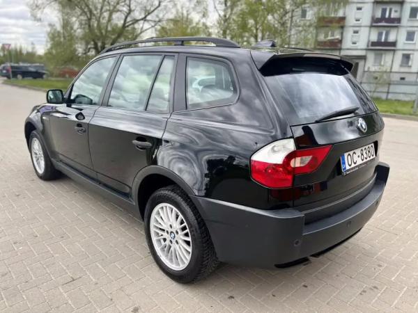 Melns BMW X3 2005 Jēkabpils, ar dzinēja tilpumu 2.00 L un nobraukumu 267 tūkst. km par 5600 €, foto 7 vietnē AUTOMOTO.COM.LV