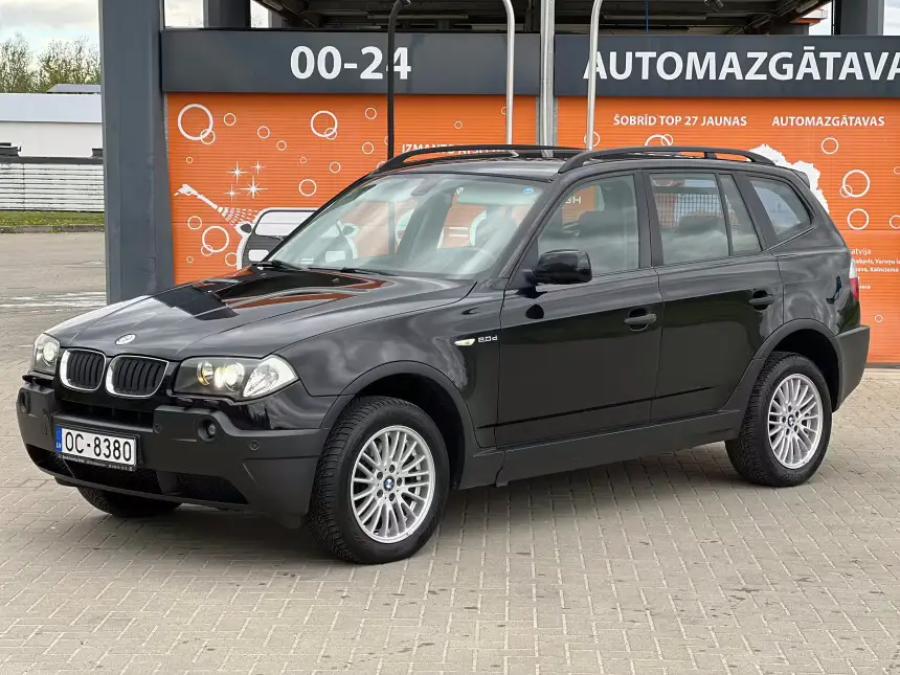 Черный БМВ Х3 2005 в Екабпилс, объемом двигателя 2.00 л и пробегом 267 тыс. км за 5600 €, фото 9 на AUTOMOTO.COM.LV