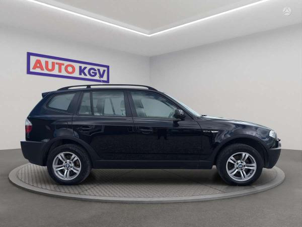 Black BMW X3 2005 in Kaunas, with an engine capacity of 3.00 L and mileage of 355 thousand km for 3999 €, photo 6 on AUTOMOTO.COM.LV