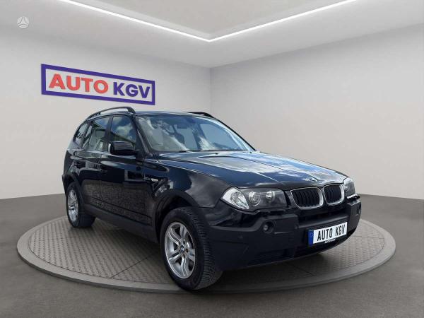 Black BMW X3 2005 in Kaunas, with an engine capacity of 3.00 L and mileage of 355 thousand km for 3999 €, photo 7 on AUTOMOTO.COM.LV