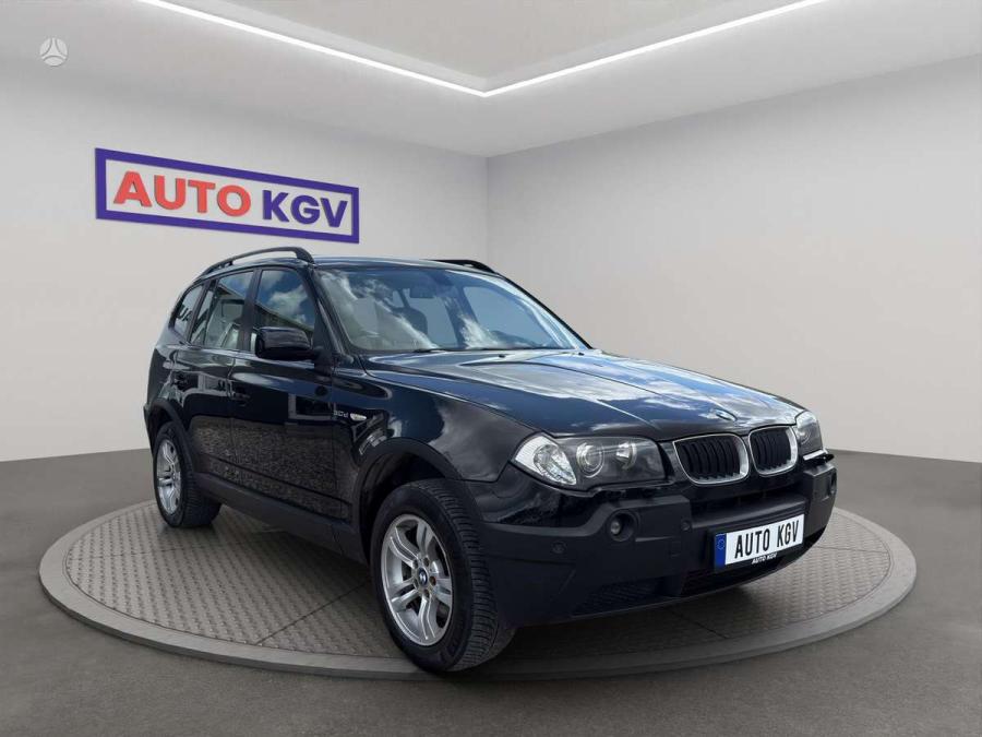 Melns BMW X3 2005 Kauņa, ar dzinēja tilpumu 3.00 L un nobraukumu 355 tūkst. km par 3999 €, foto 8 vietnē AUTOMOTO.COM.LV