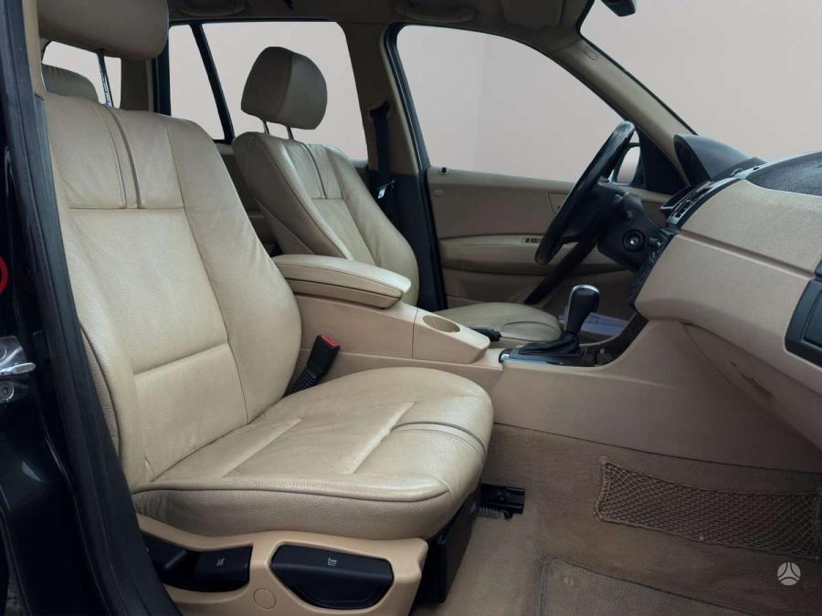 Melns BMW X3 2005 Kauņa, ar dzinēja tilpumu 3.00 L un nobraukumu 355 tūkst. km par 3999 €, foto 9 vietnē AUTOMOTO.COM.LV
