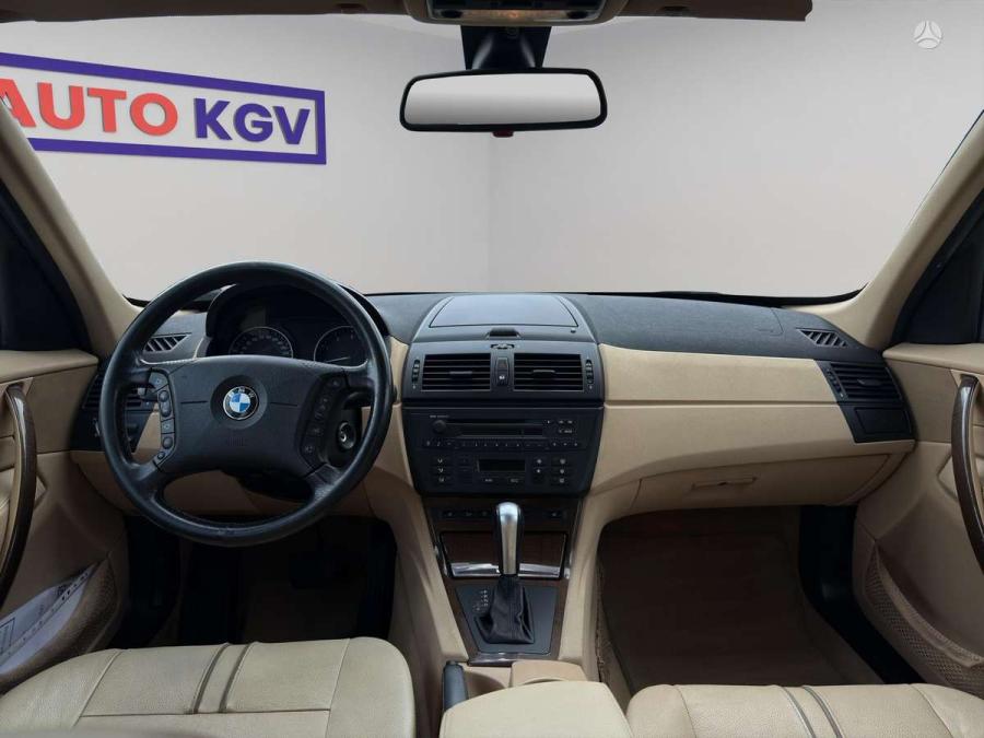 Melns BMW X3 2005 Kauņa, ar dzinēja tilpumu 3.00 L un nobraukumu 355 tūkst. km par 3999 €, foto 13 vietnē AUTOMOTO.COM.LV
