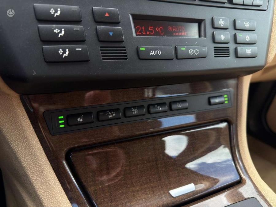 Melns BMW X3 2005 Kauņa, ar dzinēja tilpumu 3.00 L un nobraukumu 355 tūkst. km par 3999 €, foto 17 vietnē AUTOMOTO.COM.LV