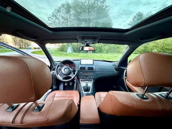 Melns BMW X3 2005 Kauņa, ar dzinēja tilpumu 2.00 L un nobraukumu 273 tūkst. km par 2999 €, foto 7 vietnē AUTOMOTO.COM.LV