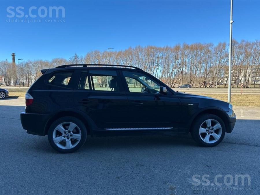 Melns BMW X3 2005 Liepāja, ar dzinēja tilpumu 2.00 L un nobraukumu 298 tūkst. km par 4200 €, foto 4 vietnē AUTOMOTO.COM.LV