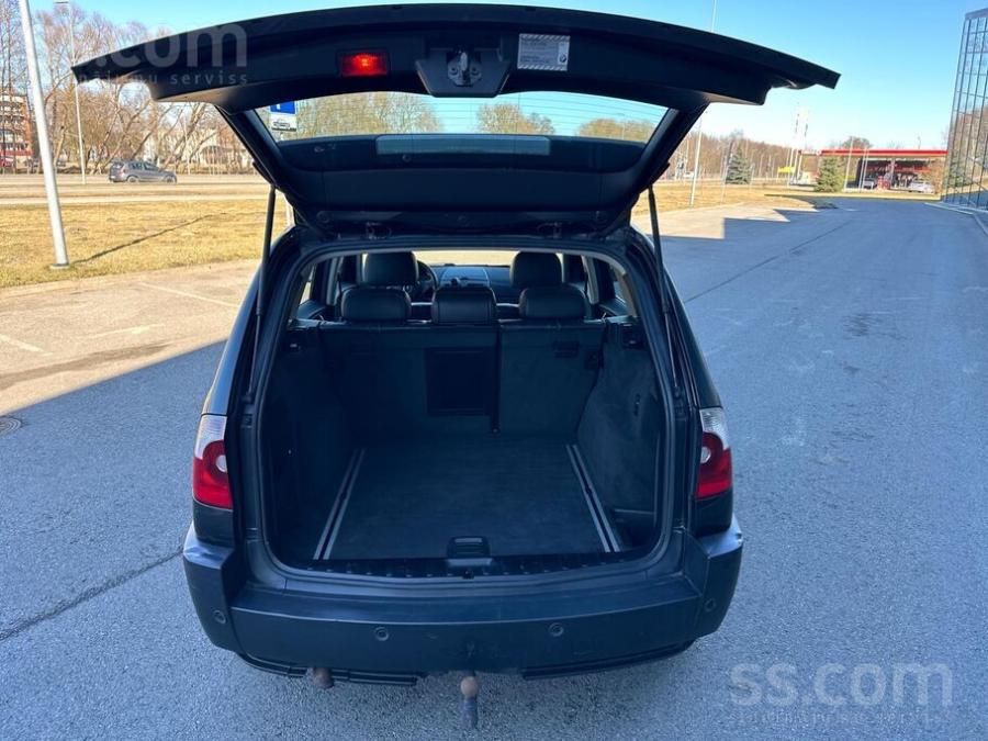 Melns BMW X3 2005 Liepāja, ar dzinēja tilpumu 2.00 L un nobraukumu 298 tūkst. km par 4200 €, foto 9 vietnē AUTOMOTO.COM.LV