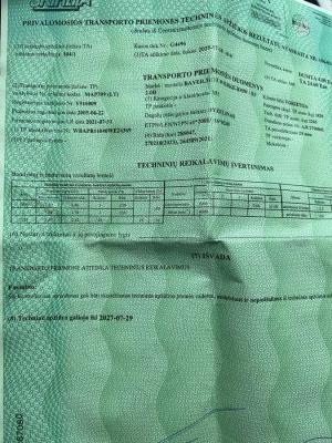 Черный БМВ Х3 2005 в Алитус, объемом двигателя 2.00 л и пробегом 290 тыс. км за 1899 €, фото 3 на AUTOMOTO.COM.LV