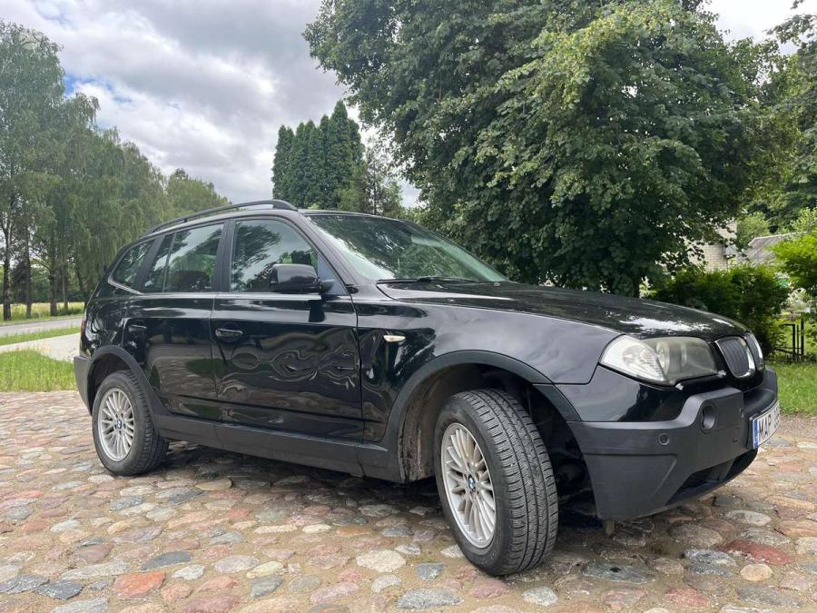 Черный БМВ Х3 2005 в Алитус, объемом двигателя 2.00 л и пробегом 290 тыс. км за 1899 €, фото 5 на AUTOMOTO.COM.LV