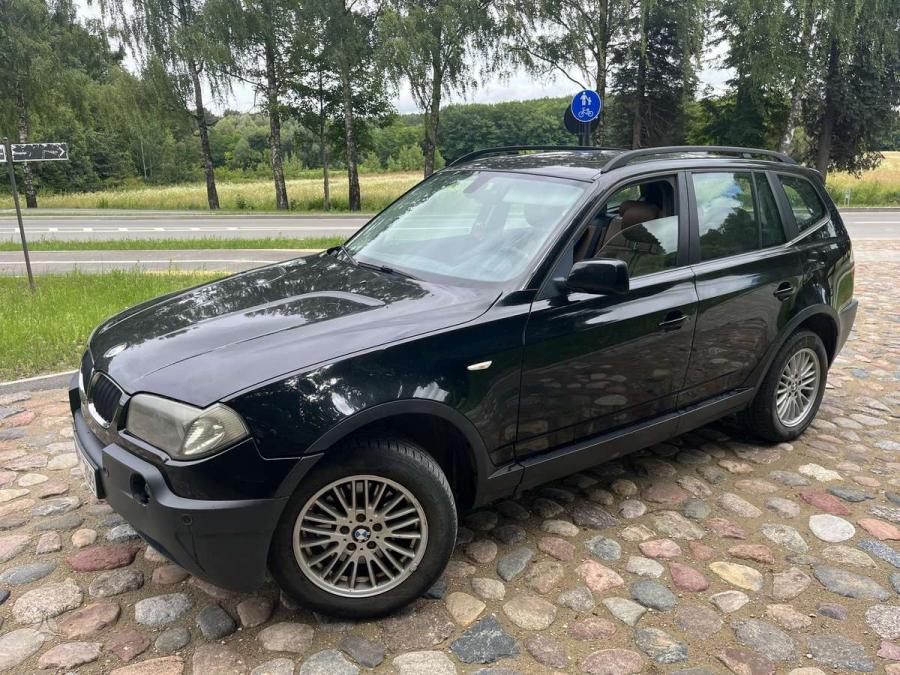 Черный БМВ Х3 2005 в Алитус, объемом двигателя 2.00 л и пробегом 290 тыс. км за 1899 €, фото 7 на AUTOMOTO.COM.LV