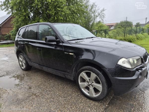 Black BMW X3 2005 in Vilnius, with an engine capacity of 3.00 L and mileage of 400 thousand km for 3500 €, photo 2 on AUTOMOTO.COM.LV