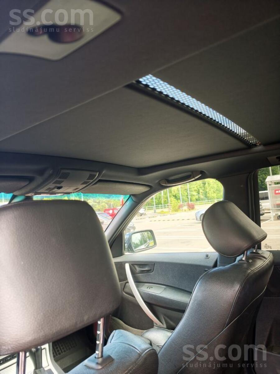 Черный БМВ Х3 2005 в Рига, объемом двигателя 3.00 л и пробегом 296 тыс. км за 3900 €, фото 10 на AUTOMOTO.COM.LV
