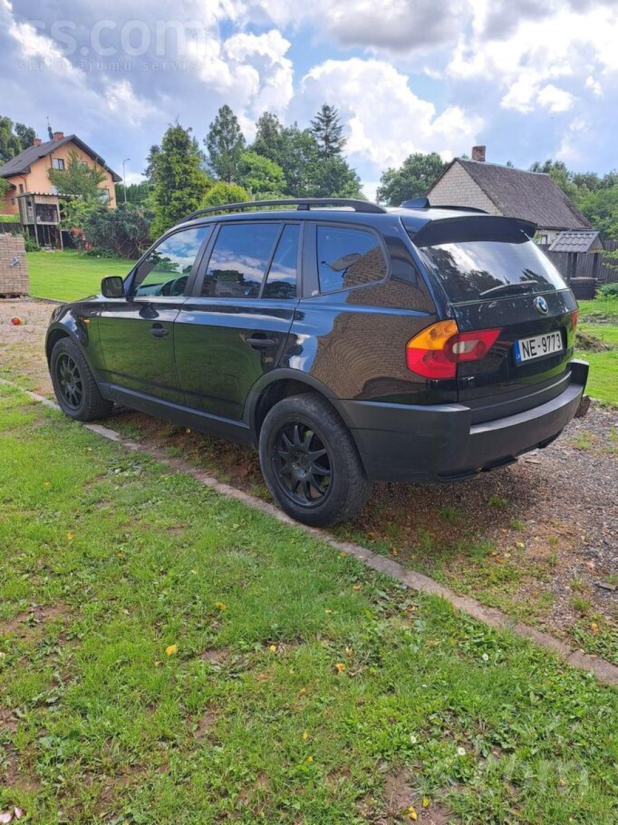 Melns BMW X3 2005 Saldus, ar dzinēja tilpumu 2.00 L un nobraukumu 0 tūkst. km par 2500 €, foto 3 vietnē AUTOMOTO.COM.LV