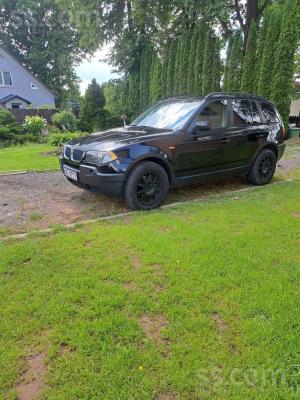 Melns BMW X3 2005 Saldus, ar dzinēja tilpumu 2.00 L un nobraukumu 0 tūkst. km par 2500 €, foto 5 vietnē AUTOMOTO.COM.LV