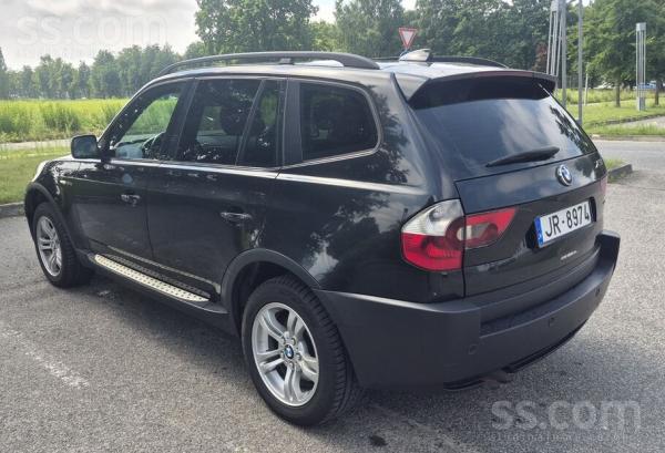 Melns BMW X3 2005 Rīga, ar dzinēja tilpumu 3.00 L un nobraukumu 315 tūkst. km par 4100 €, foto 4 vietnē AUTOMOTO.COM.LV