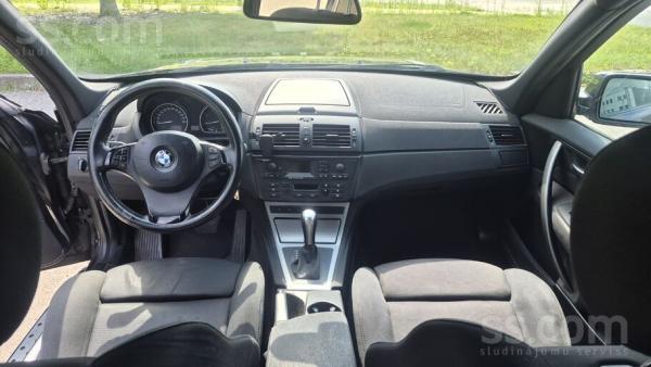 Melns BMW X3 2005 Rīga, ar dzinēja tilpumu 3.00 L un nobraukumu 315 tūkst. km par 4100 €, foto 7 vietnē AUTOMOTO.COM.LV