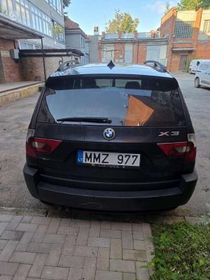 Черный БМВ Х3 2005 в Утена, объемом двигателя 2.99 л и пробегом 247 тыс. км за 3100 €, фото 3 на AUTOMOTO.COM.LV