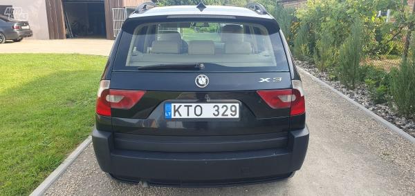 Melns BMW X3 2005 Pakruojis, ar dzinēja tilpumu 2.00 L un nobraukumu 301 tūkst. km par 3700 €, foto 4 vietnē AUTOMOTO.COM.LV