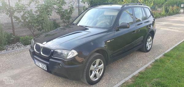 Melns BMW X3 2005 Pakruojis, ar dzinēja tilpumu 2.00 L un nobraukumu 301 tūkst. km par 3700 €, foto 6 vietnē AUTOMOTO.COM.LV