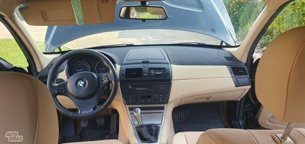 Melns BMW X3 2005 Pakruojis, ar dzinēja tilpumu 2.00 L un nobraukumu 301 tūkst. km par 3700 €, foto 9 vietnē AUTOMOTO.COM.LV