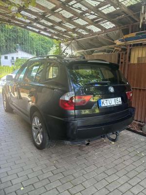 Melns BMW X3 2005 Kauņa, ar dzinēja tilpumu 2.00 L un nobraukumu 259 tūkst. km par 4400 €, foto 5 vietnē AUTOMOTO.COM.LV