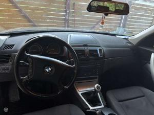 Melns BMW X3 2005 Kauņa, ar dzinēja tilpumu 2.00 L un nobraukumu 259 tūkst. km par 4400 €, foto 15 vietnē AUTOMOTO.COM.LV