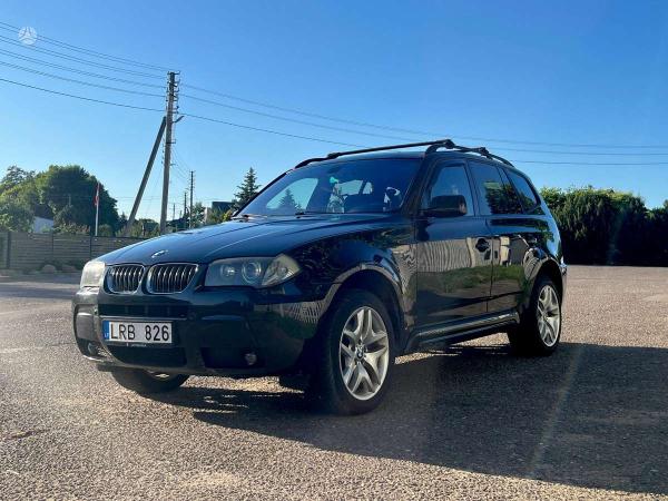 Black BMW X3 2005 in Kaunas, with an engine capacity of 2.99 L and mileage of 230 thousand km for 4200 €, photo 1 on AUTOMOTO.COM.LV