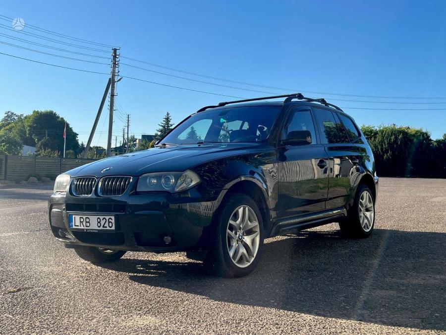 Black BMW X3 2005 in Kaunas, with an engine capacity of 2.99 L and mileage of 230 thousand km for 4200 €, photo 1 on AUTOMOTO.COM.LV