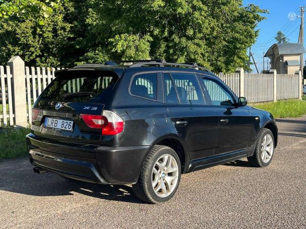 Black BMW X3 2005 in Kaunas, with an engine capacity of 2.99 L and mileage of 230 thousand km for 4200 €, photo 5 on AUTOMOTO.COM.LV