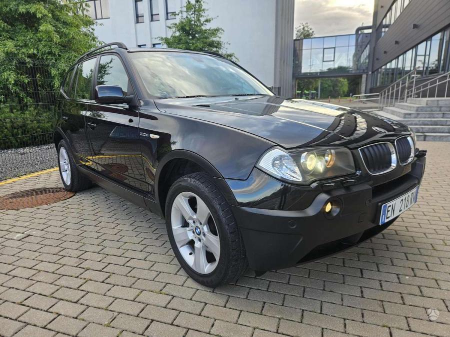Черный БМВ Х3 2005 в Каунас, объемом двигателя 3.00 л и пробегом 228 тыс. км за 5250 €, фото 6 на AUTOMOTO.COM.LV