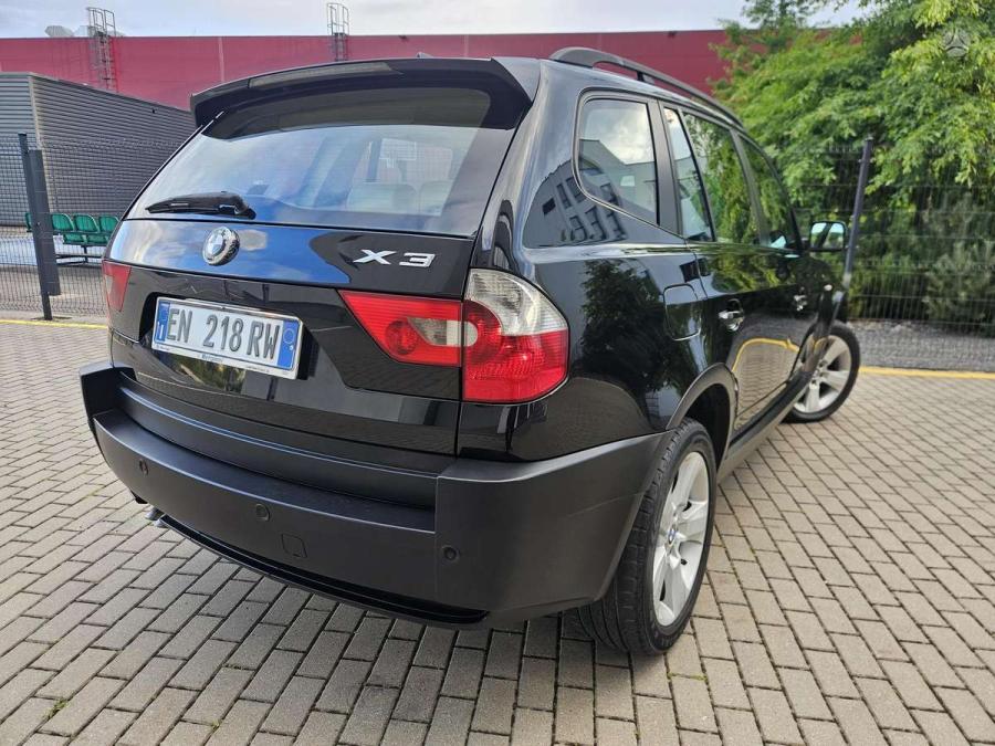 Черный БМВ Х3 2005 в Каунас, объемом двигателя 3.00 л и пробегом 228 тыс. км за 5250 €, фото 19 на AUTOMOTO.COM.LV