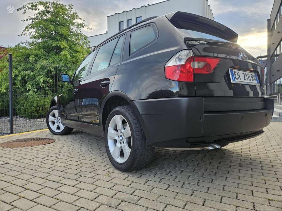 Черный БМВ Х3 2005 в Каунас, объемом двигателя 3.00 л и пробегом 228 тыс. км за 5250 €, фото 23 на AUTOMOTO.COM.LV