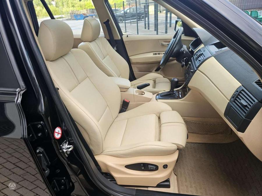 Черный БМВ Х3 2005 в Каунас, объемом двигателя 3.00 л и пробегом 228 тыс. км за 5250 €, фото 28 на AUTOMOTO.COM.LV