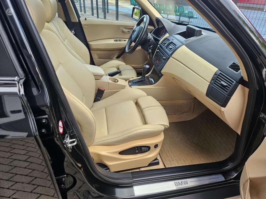 Черный БМВ Х3 2005 в Каунас, объемом двигателя 3.00 л и пробегом 228 тыс. км за 5250 €, фото 29 на AUTOMOTO.COM.LV
