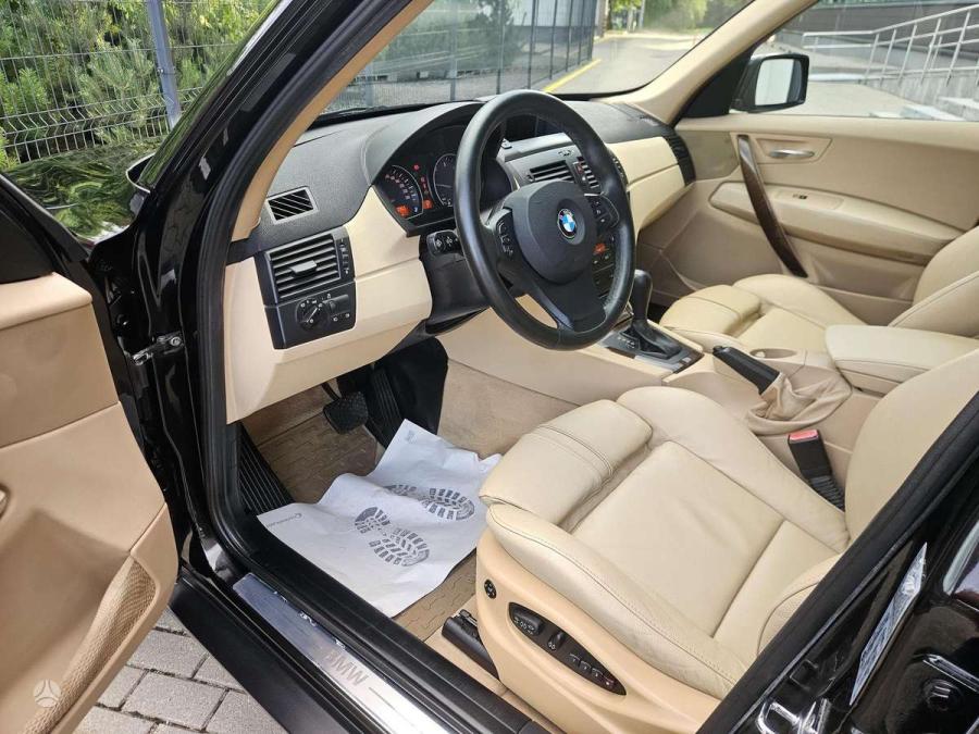 Черный БМВ Х3 2005 в Каунас, объемом двигателя 3.00 л и пробегом 228 тыс. км за 5250 €, фото 33 на AUTOMOTO.COM.LV