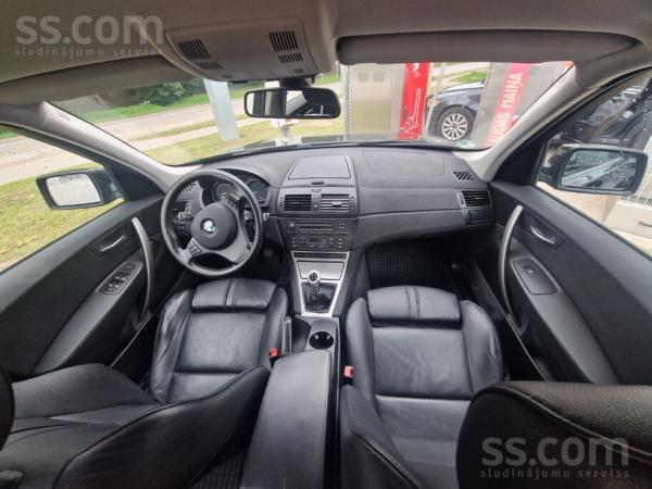 Melns BMW X3 2005 Rīga, ar dzinēja tilpumu 2.00 L un nobraukumu 342 tūkst. km par 4650 €, foto 7 vietnē AUTOMOTO.COM.LV