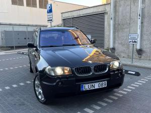 Melns BMW X3 2005 Viļņa, ar dzinēja tilpumu 2.00 L un nobraukumu 400 tūkst. km par 2800 €, foto 4 vietnē AUTOMOTO.COM.LV