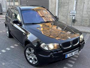 Melns BMW X3 2005 Viļņa, ar dzinēja tilpumu 2.00 L un nobraukumu 400 tūkst. km par 2800 €, foto 8 vietnē AUTOMOTO.COM.LV