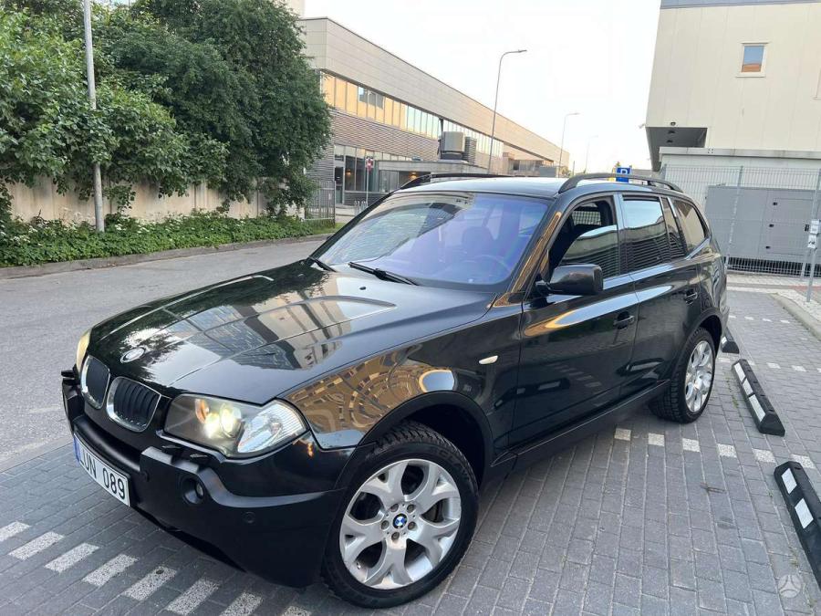Melns BMW X3 2005 Viļņa, ar dzinēja tilpumu 2.00 L un nobraukumu 400 tūkst. km par 2800 €, foto 13 vietnē AUTOMOTO.COM.LV