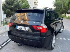 Melns BMW X3 2005 Viļņa, ar dzinēja tilpumu 2.00 L un nobraukumu 400 tūkst. km par 2800 €, foto 14 vietnē AUTOMOTO.COM.LV