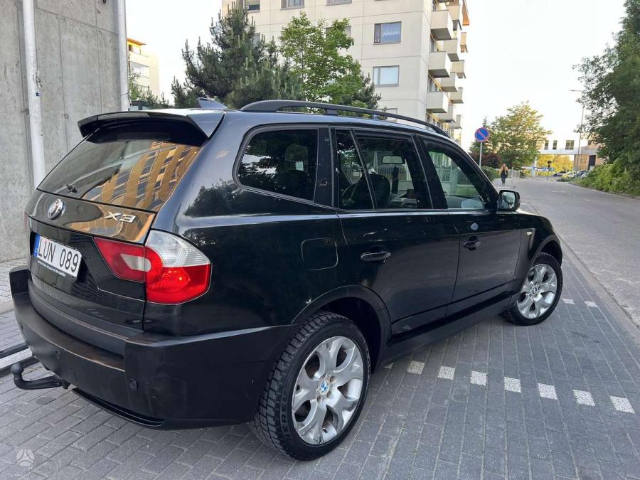 Melns BMW X3 2005 Viļņa, ar dzinēja tilpumu 2.00 L un nobraukumu 400 tūkst. km par 2800 €, foto 16 vietnē AUTOMOTO.COM.LV