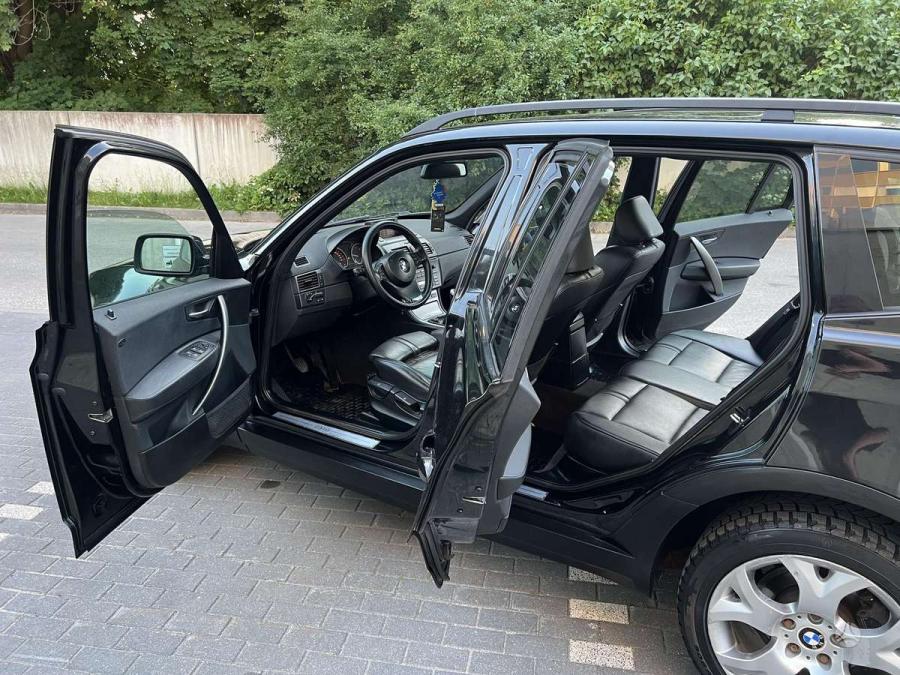 Melns BMW X3 2005 Viļņa, ar dzinēja tilpumu 2.00 L un nobraukumu 400 tūkst. km par 2800 €, foto 18 vietnē AUTOMOTO.COM.LV