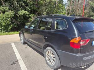 Melns BMW X3 2005 Jēkabpils, ar dzinēja tilpumu 3.00 L un nobraukumu 402 tūkst. km par 2500 €, foto 4 vietnē AUTOMOTO.COM.LV