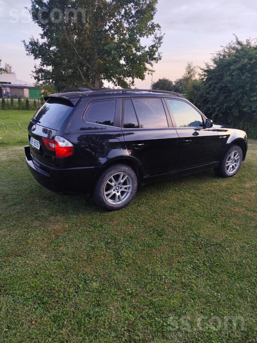 Melns BMW X3 2005 Jelgava, ar dzinēja tilpumu 3.00 L un nobraukumu 339 tūkst. km par 3150 €, foto 6 vietnē AUTOMOTO.COM.LV